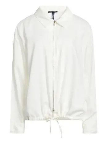 Woolrich Lyocell Gabardine Overshirt - White