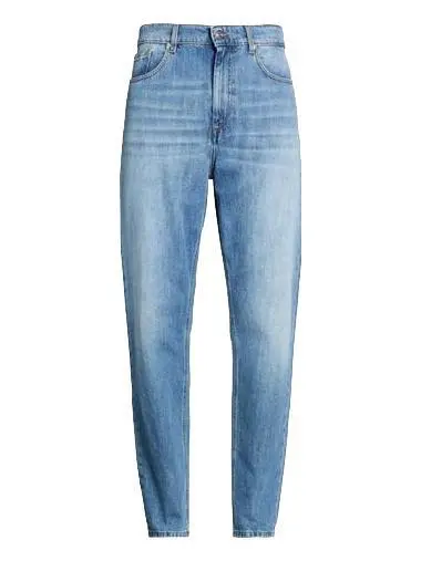 Iceberg Tapered Distressed Jeans - Blue