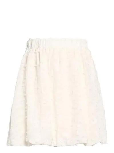 VILA Mini Balloon Skirt - White
