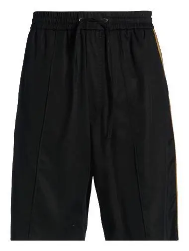 Iceberg Relaxed Fit Bermuda Shorts - Black