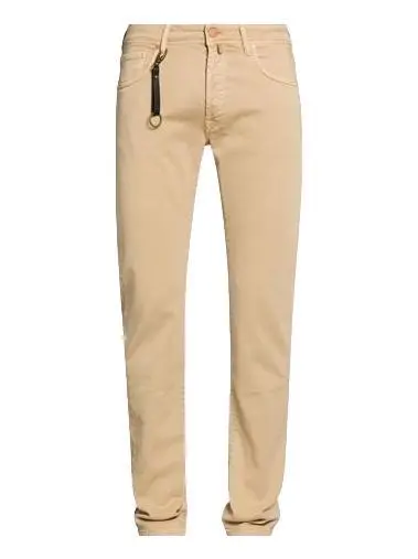 Incotex Tapered Gabardine Pants - Beige
