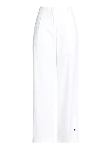 Iceberg Wide-leg Cotton Pants - White