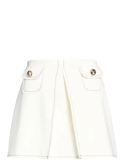 Sandro Mini Flared Skirt - White
