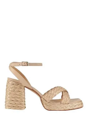 CastaÑer Textile And Leather Sandals - Beige