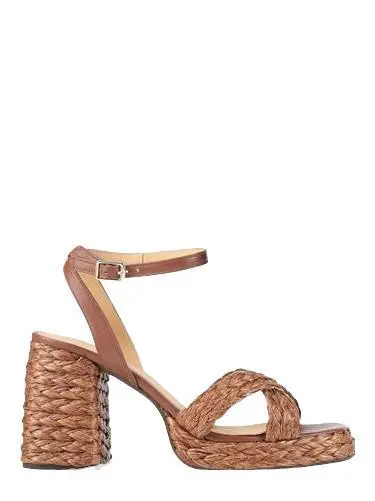 CastaÑer Textile And Leather Sandals - Brown