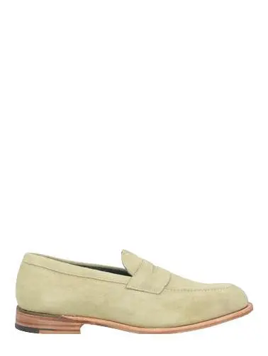 TRICKER'S Leather Loafers - Sage Green