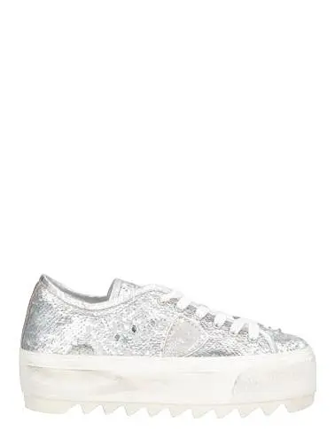 Philippe Model Paris Haute Sneakers - Silver