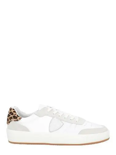 Philippe Model Leather Low-top Sneakers - White