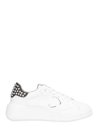 Philippe Model Tres Temple Sneakers - White
