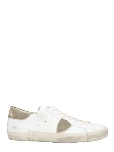 Philippe Model Prsx Leather Sneakers - White