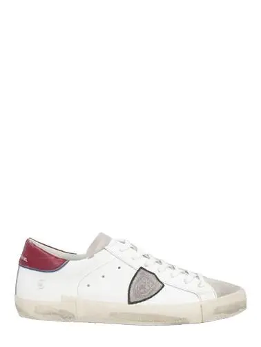Philippe Model Prsx Leather Sneakers - White