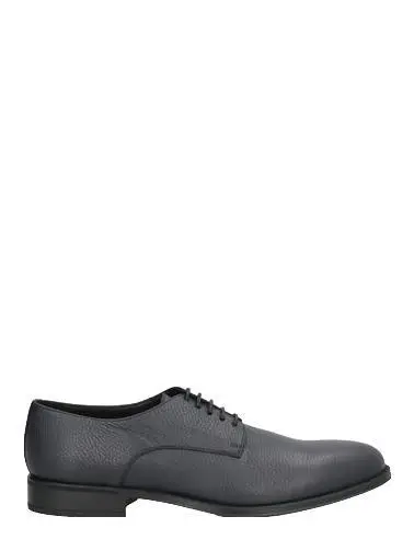 DOUCAL'S Lace-up Leather Derby Shoes - Blue