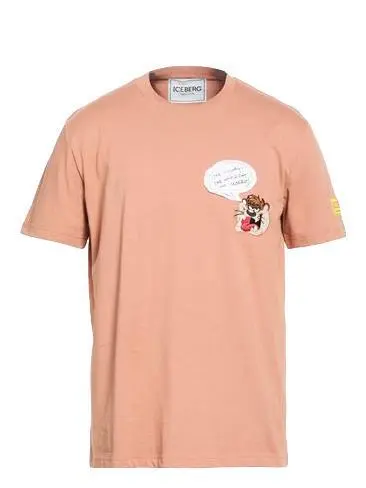 Iceberg T-shirt Jersey T-shirt Camel Size Cotton - Beige