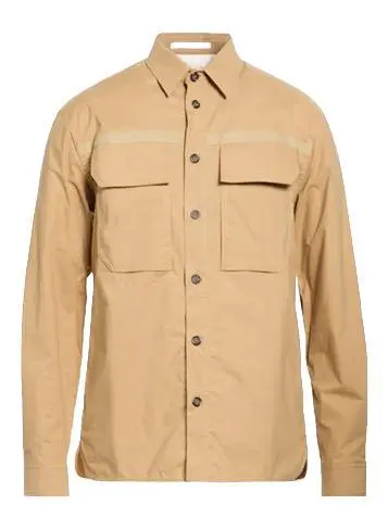 PAOLO PECORA Shirt Sand Size Cotton - Beige