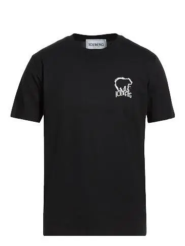 Iceberg T-shirt Jersey T-shirt Size Cotton - Black
