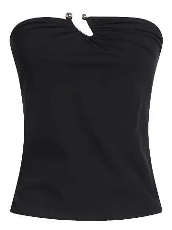 Patrizia Pepe Essential Tube Top - Black