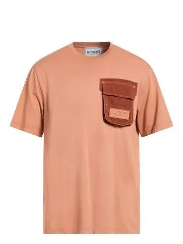 Iceberg T-shirt Jersey T-shirt Size Cotton, Cupro - Mandarin