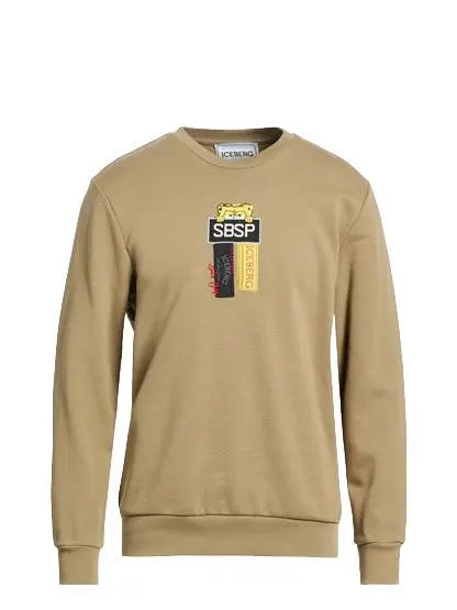 Iceberg Cotton-blend French Terry Sweatshirt - Camel