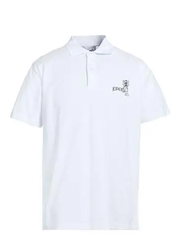 Iceberg Polo T-shirt Polo Shirt Size Cotton - White