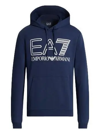 EA7 Cotton-blend Sweatshirt - Navy
