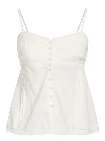 TWINSET Woven Camisole - White
