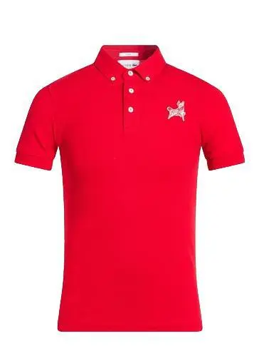 Lacoste Polo Shirt Size Cotton, Elastane - Red