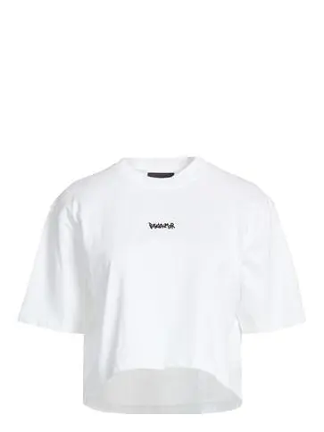 DISCLAIMER Printed Cotton T-shirt - White