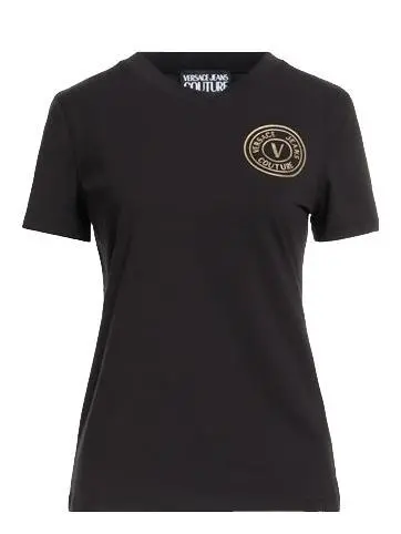 Versace T-shirt With Logo - Black
