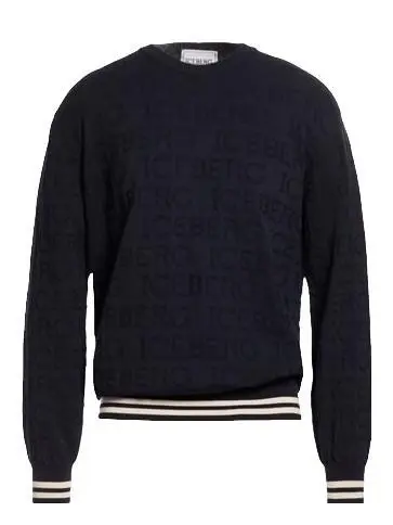 Iceberg Cotton Crewneck Sweater - Blue