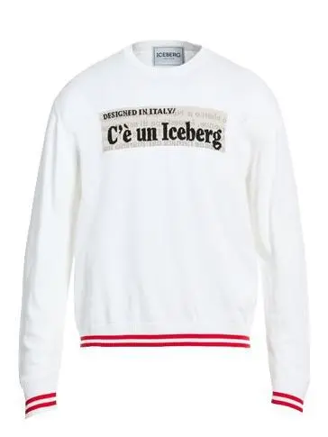 Iceberg Crewneck Sweater - White