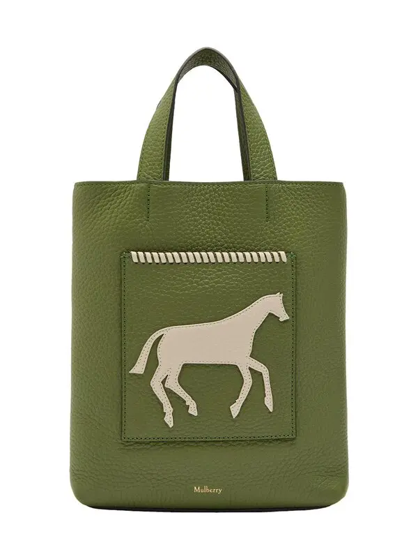 Mulberry Small Leather Tote - Green