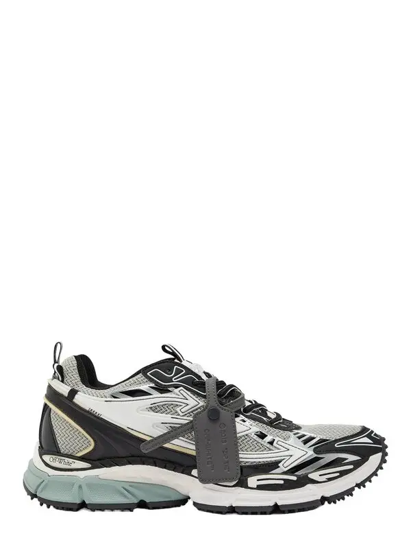 Off-White Panelled Mesh Sneakers - Grey