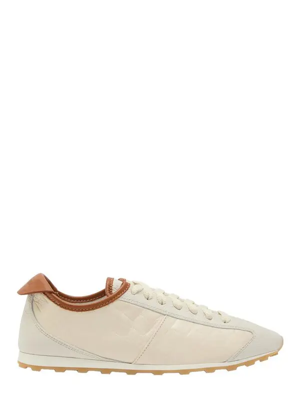 Jacquemus Les Tennis Leather Sneakers - Grey