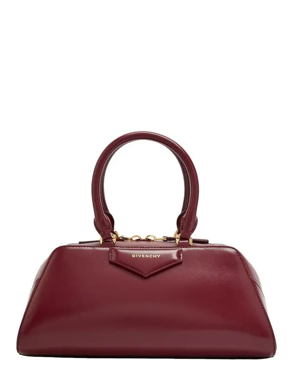 Givenchy Antigona East-west Small Top Handle Bag - Burgundy
