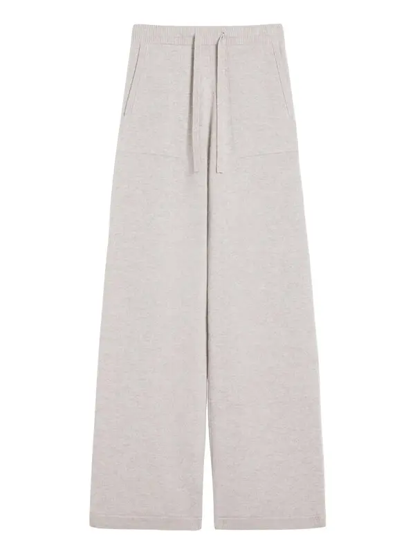 Max Mara Wool-cashmere Sweatpants - Beige
