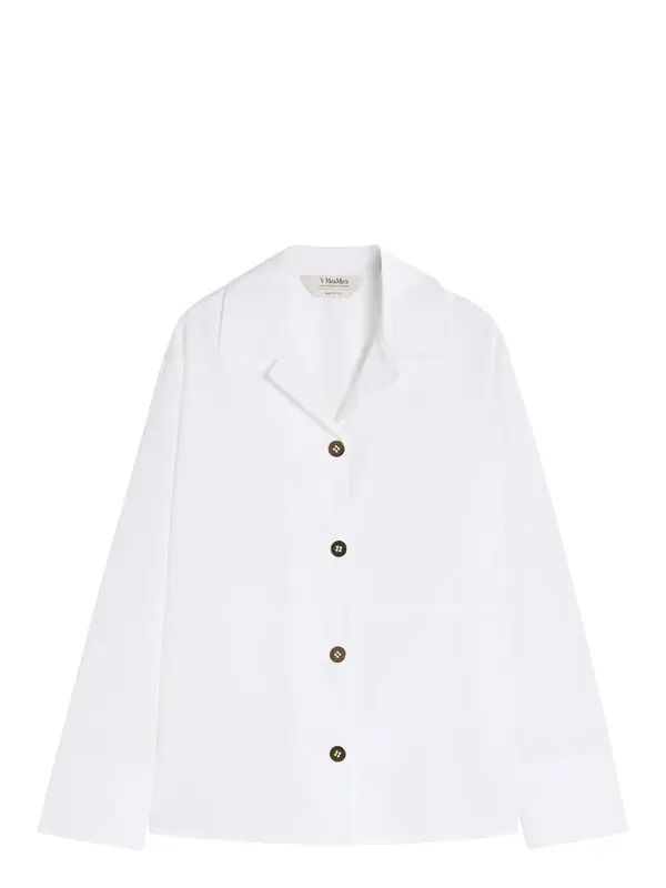 Max Mara Cotton Gentile Shirt - White