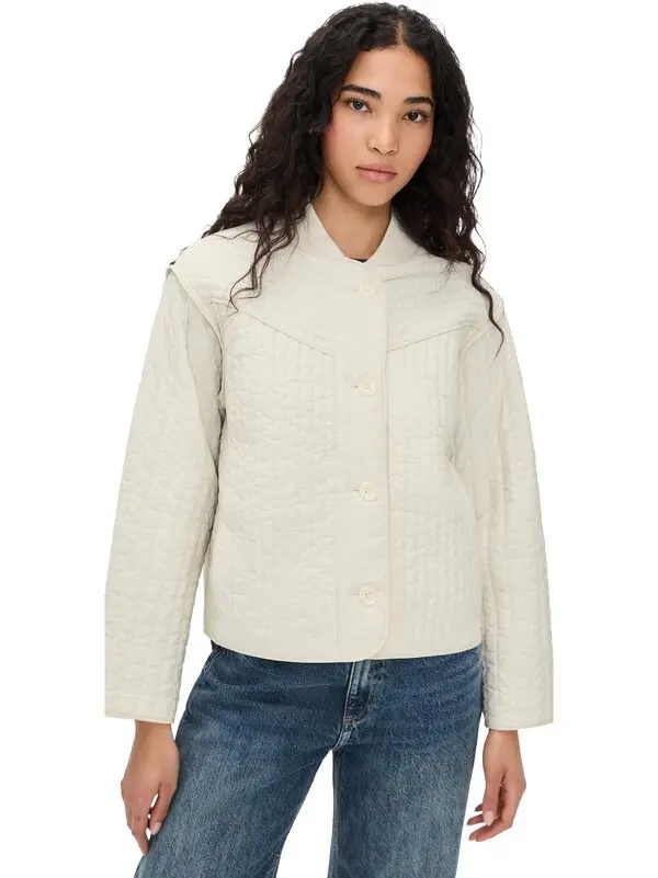 Rag & Bone Margot Quilted Jacket - Pltan
