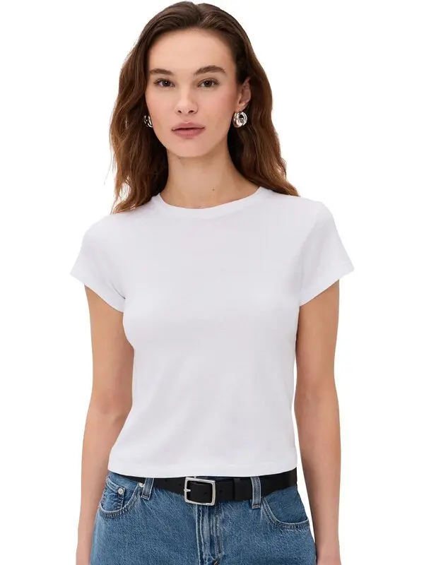 AMO Jade Tee - White