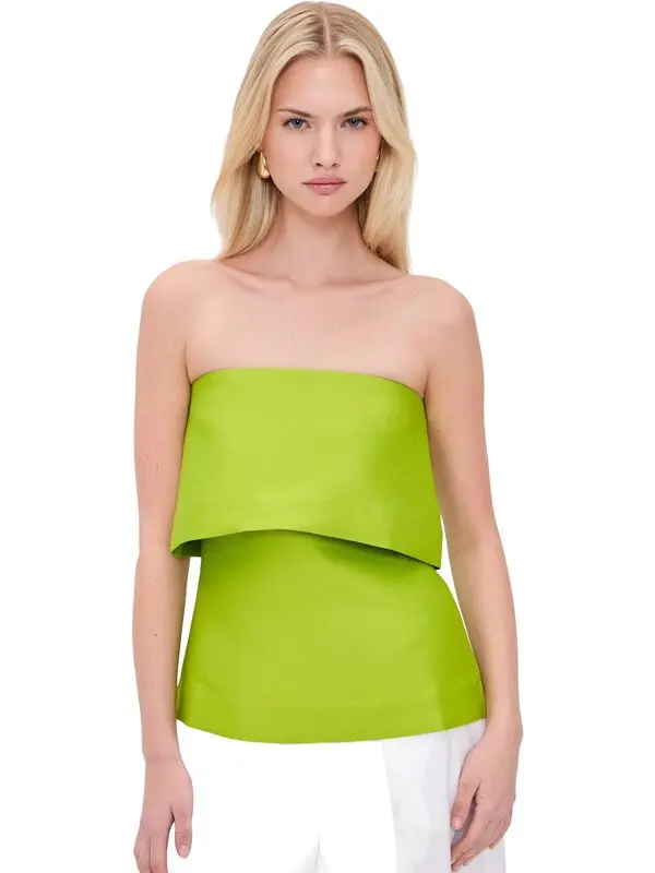 ALIGNE Felix Strapless Top - Lime