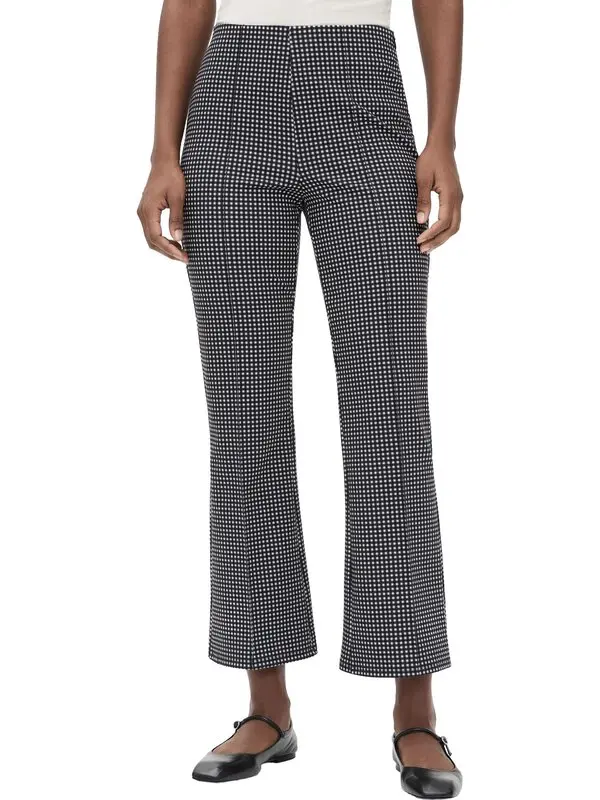 Rails Auray Gingham Check Trousers - Black Gingham
