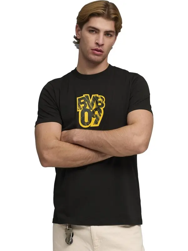 PUMA Borussia Dortmund Ftblculture T-shirt - Black