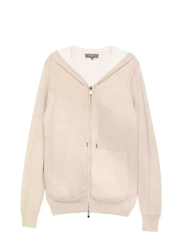 N.peal Doublefaced Knit Zip-up Hoodie - Neutrals