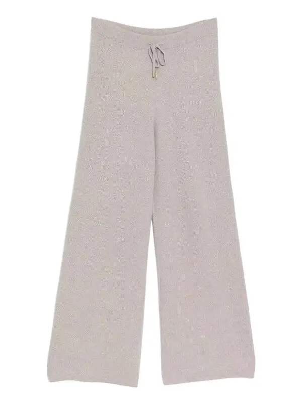 N.peal Honeycomb Trousers - Neutrals
