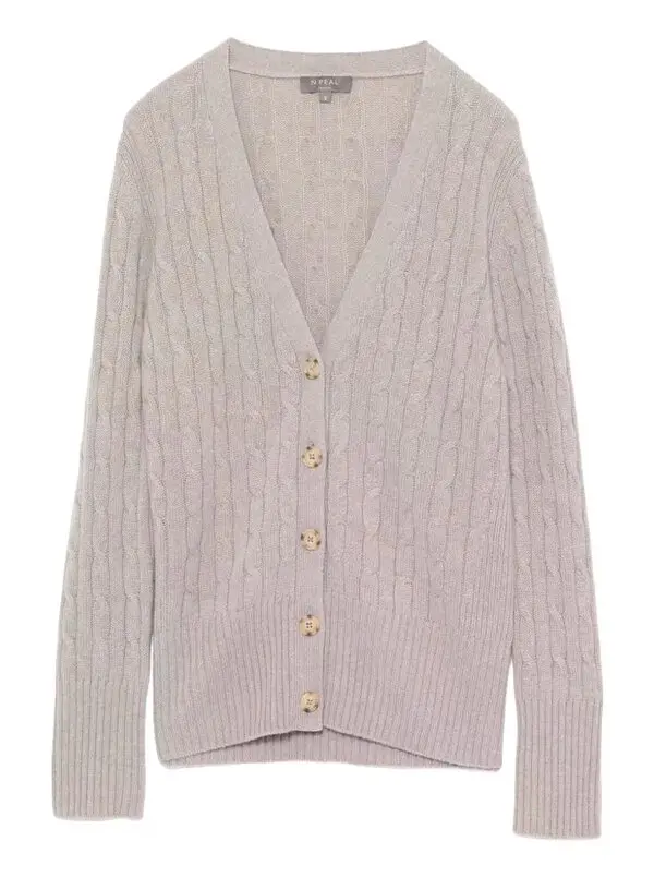 N.peal Clara Cardigan - Neutrals