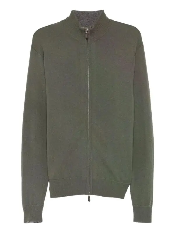 N.peal Knightsbridge Cardigan - Green