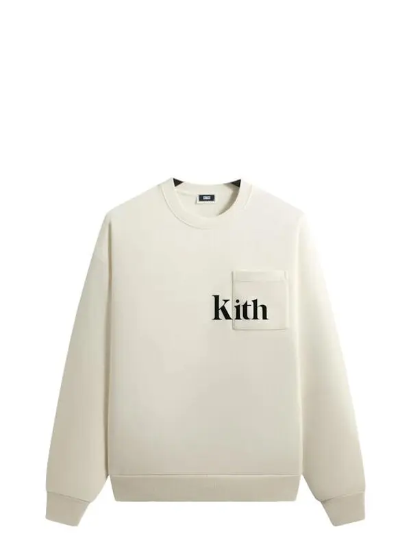 Kith Quinn Crewneck Sweatshirt - Sandrift
