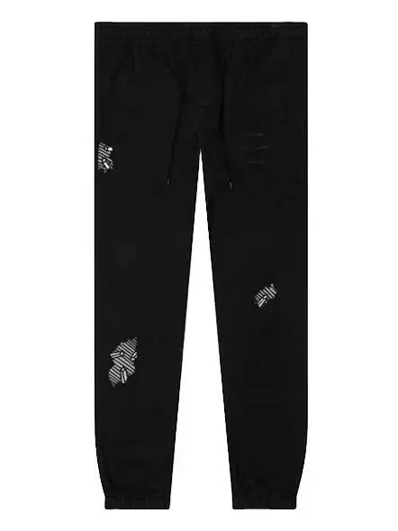 STAMPD X Daniel Arsham Ahs Eroded Sweatpant - Black