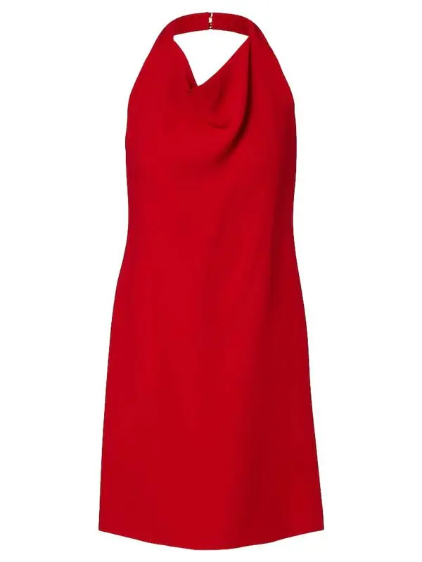 Valentino Garavani Silk Minidress - Red