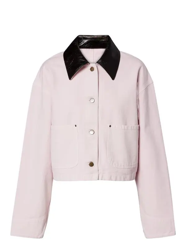 Prada Cotton Canvas Jacket - Pink