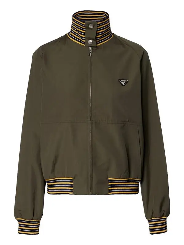 Prada Poplin Jacket - Green